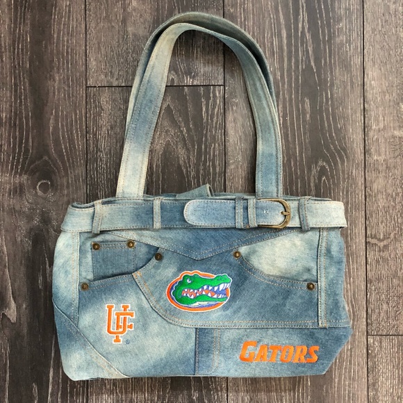 Bags | Florida Gators Denim Shoulder Bag | Poshmark